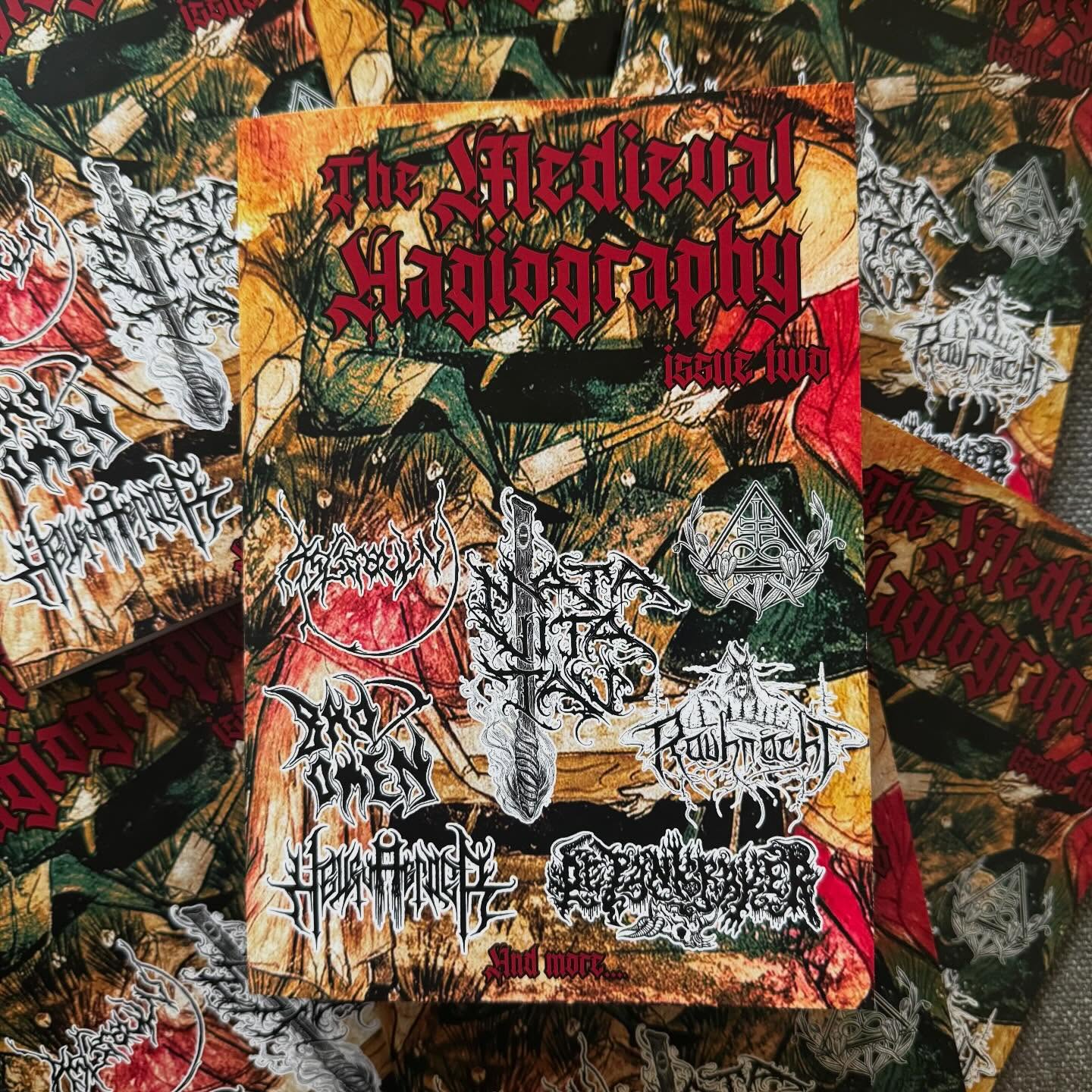 The Medieval Hagiography - "Issue 2" Zine - WolfKult Religion