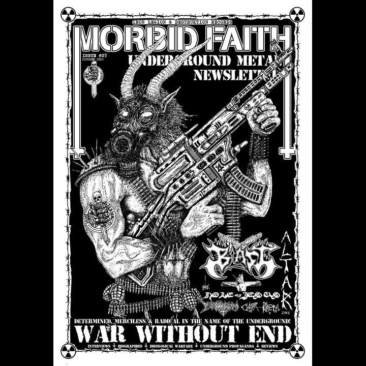 Morbid Faith Underground Metal Newsletter - "Issue #25, October 2025 ...